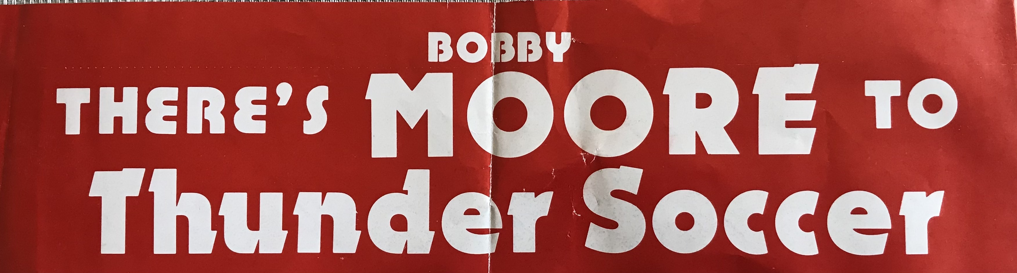 Bobby Moore-Best Ever Texas Pro Soccer Player? – Texas Soccer Journal